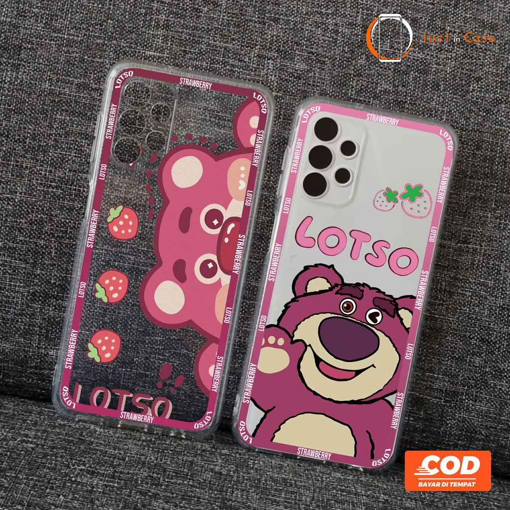 Jual Clear Case Bening (Clear11) Motif Lotso SAMSUNG A05S A05 A15 A14 A33 A34 A54 M33 A24 A34 ...
