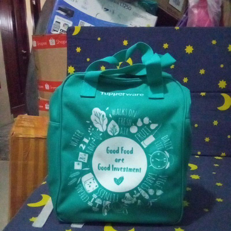 Jual tupperware tas bekal go green ori | Shopee Indonesia
