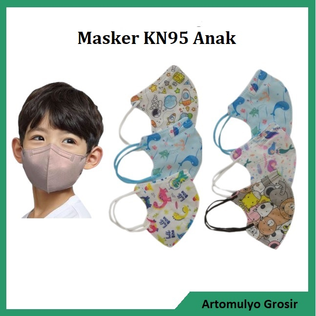 Jual Masker Mouson Careion ANAK KN95 Pro Child Isi 10 Pcs Face Mask ...