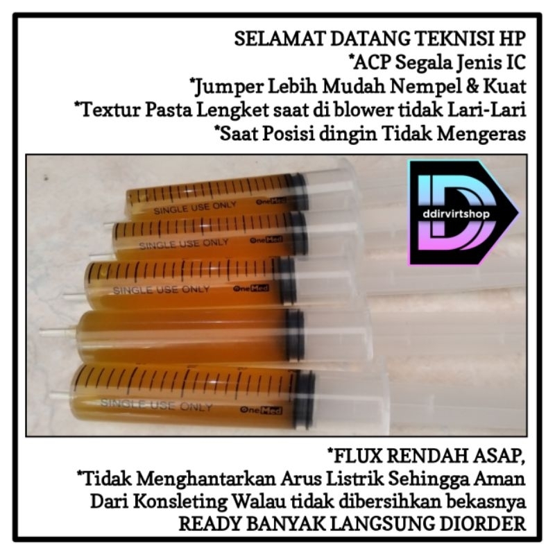 Jual flux solder atau pasta solder buat angkat cetak pasang ic RENDAH ...