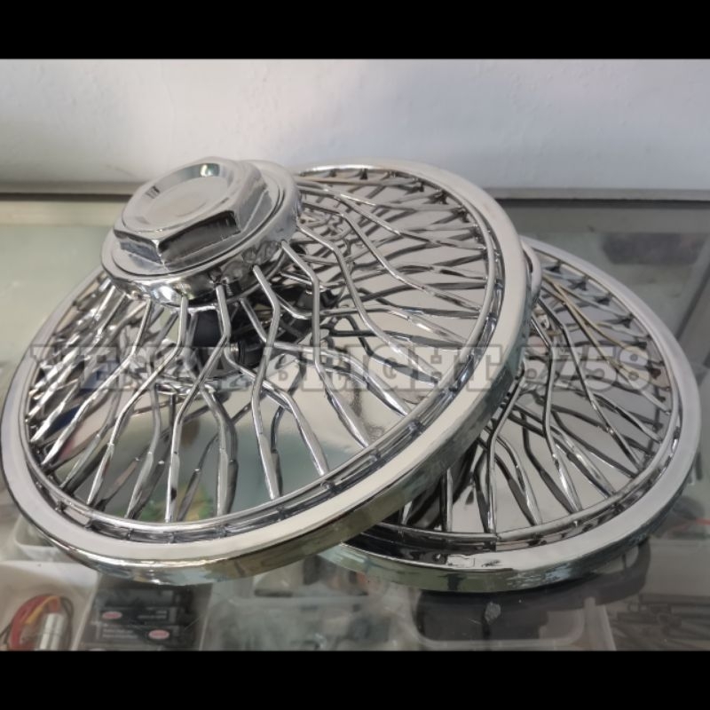 Jual Wheeldop wildop vespa model bakmie crom ring 8 dan ring 10 ...