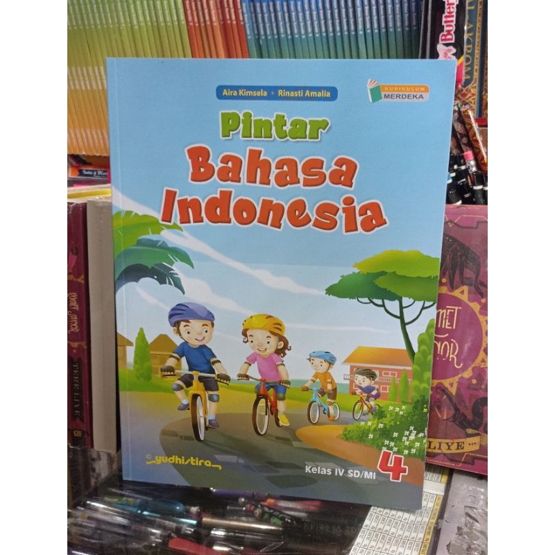 Jual BUKU BAHASA INDONESIA KELAS 4 SD/MI KURIKULUM MERDEKA PENERBIT YUDISTIRA | Shopee Indonesia