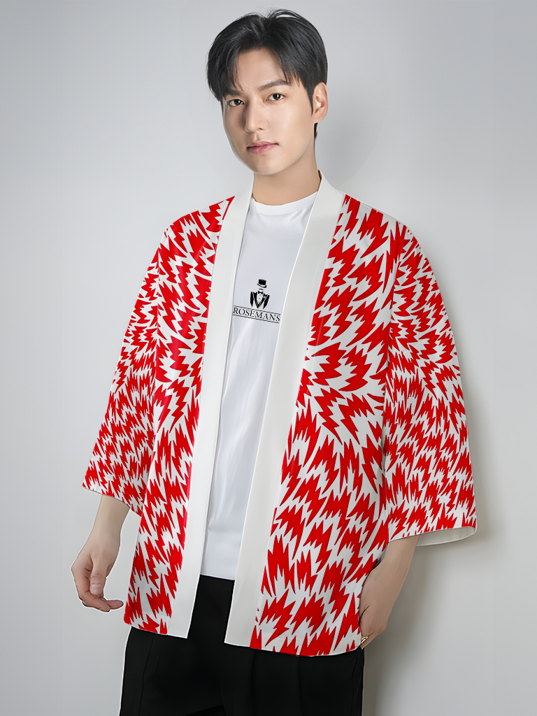 Jual Kimono Haori Warna Dasar Putih Motif Karakter Favorit Design by ...