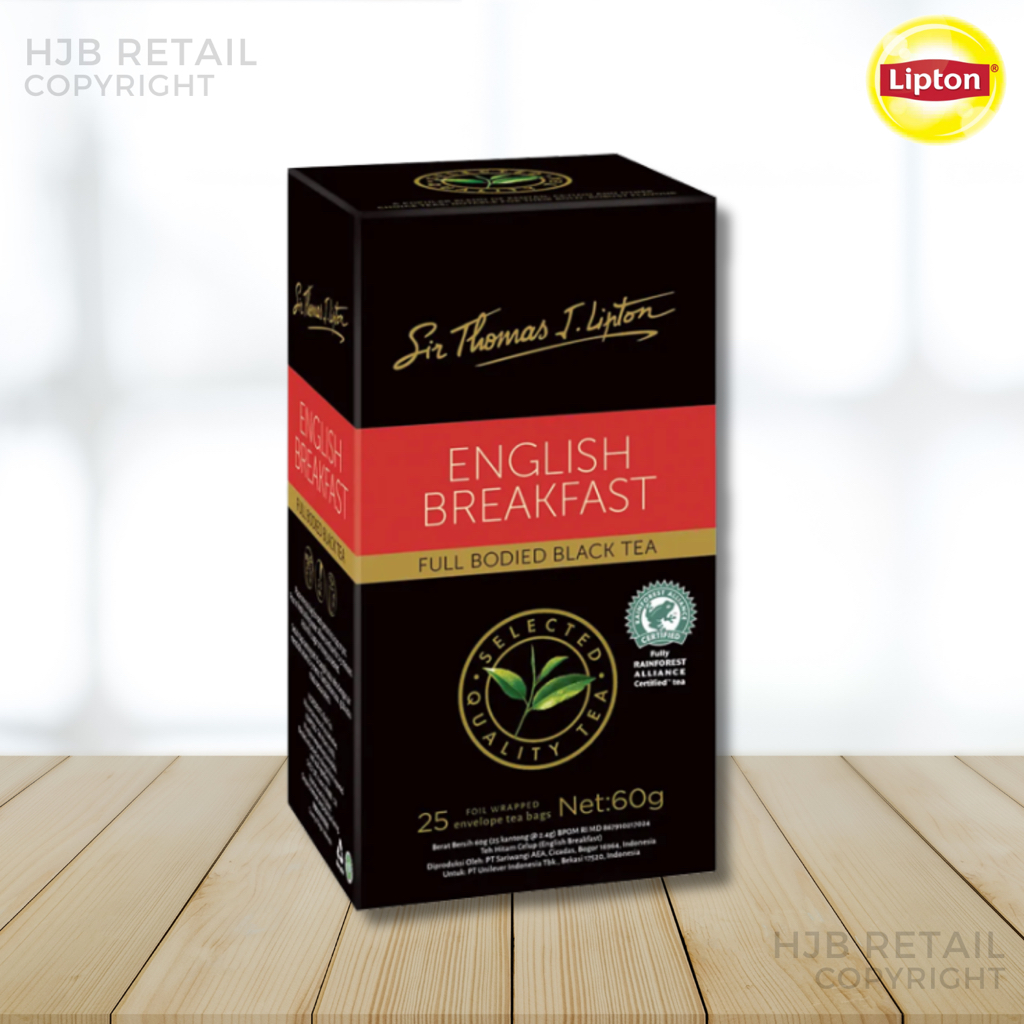 Jual Teh Lipton / Lipton Tea / Sir Thomas J Lipton - Isi 25 Tea Bag ...