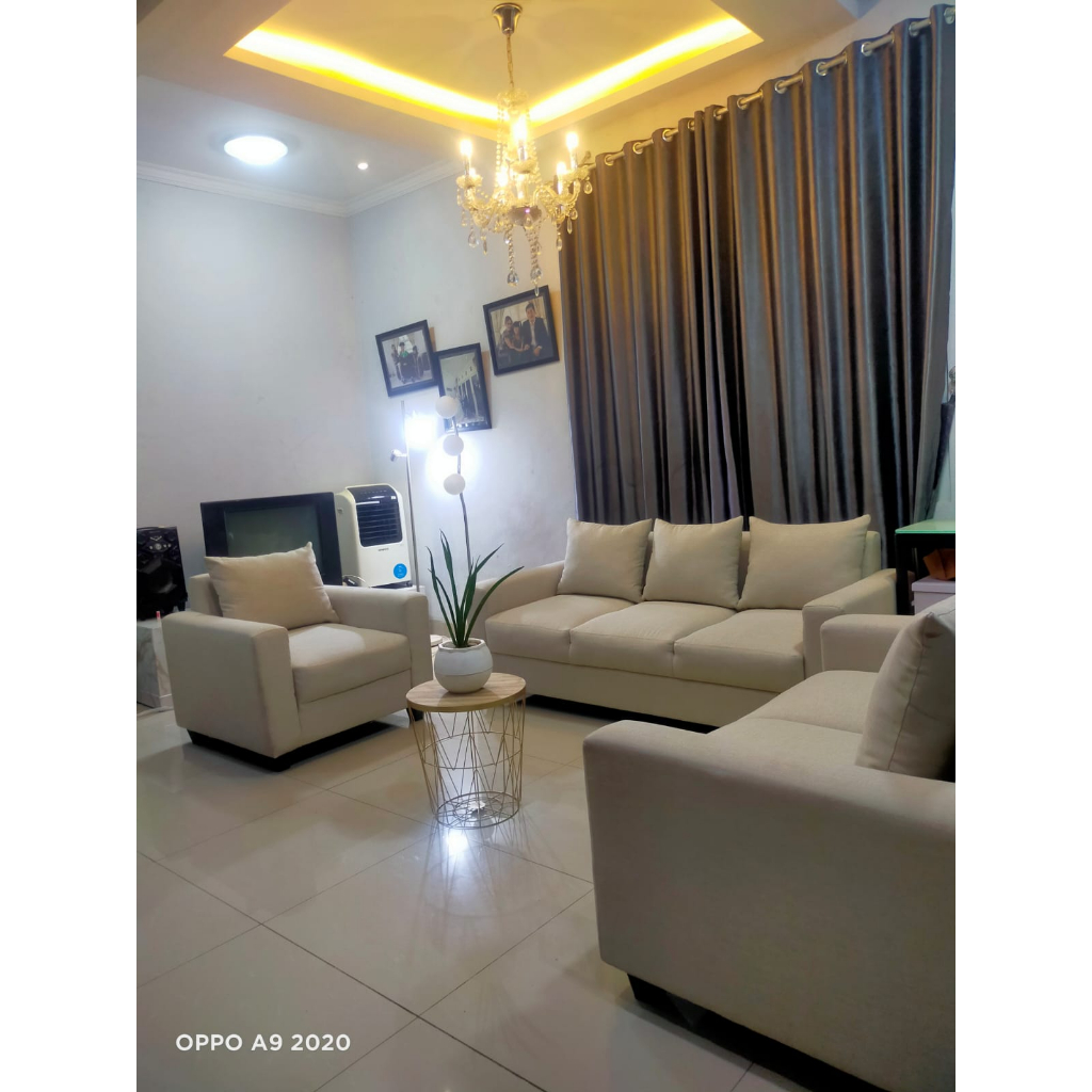 Jual Sofa Minimalis modern + meja informa | Shopee Indonesia