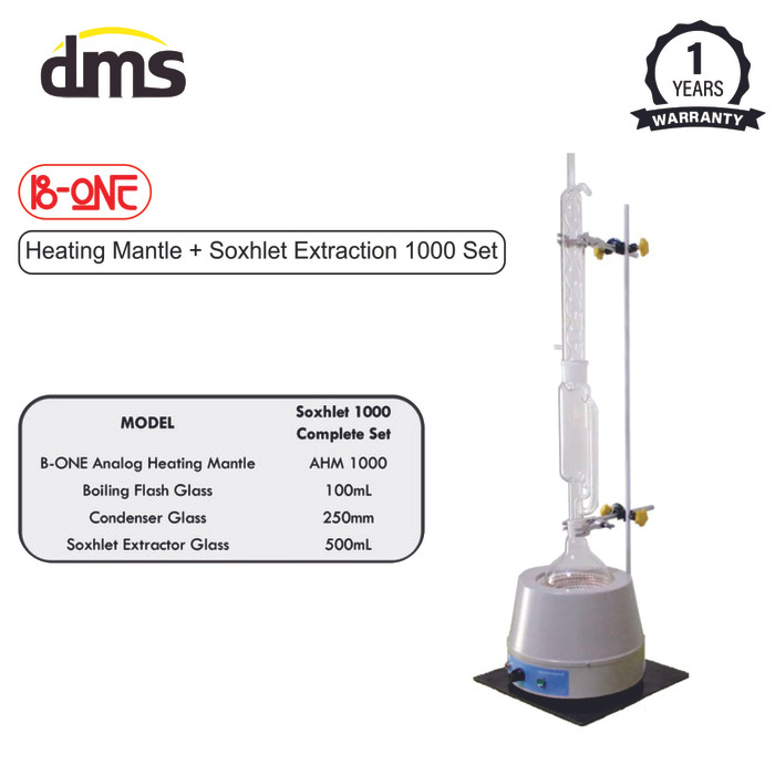 Jual Heating Mantle + Soxhlet Extraction 1000 Set B-One | Shopee Indonesia