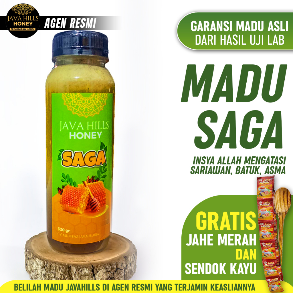 Jual Javahills Madu SAGA daun Java hills Honey | Shopee Indonesia