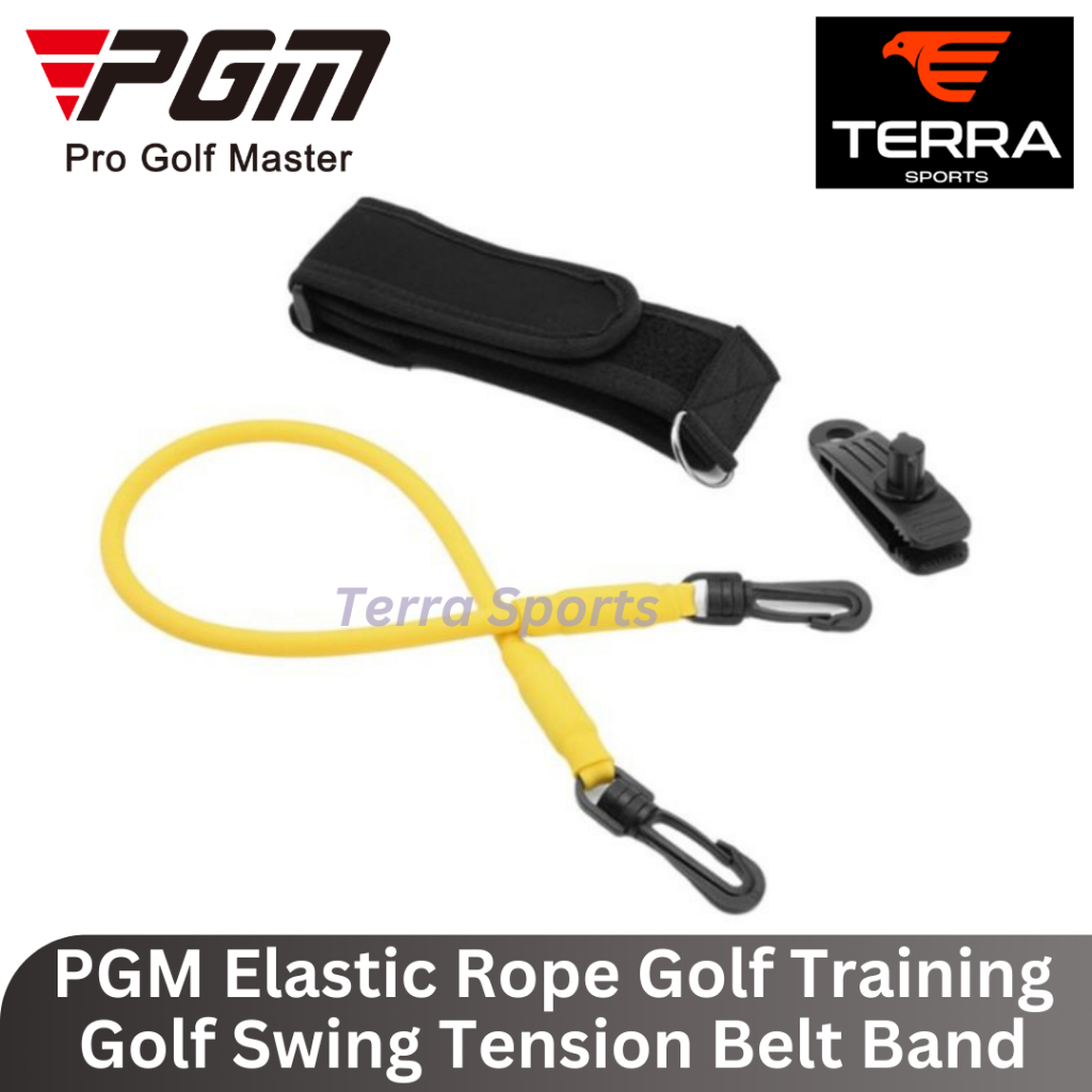 Jual PGM Elastic Rope Golf Training Golf Swing Tension Belt Band ...