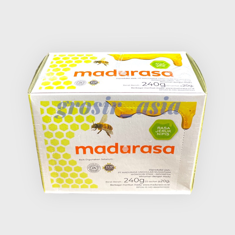 Jual Madurasa Rasa Jeruk Nipis 1 Box Isi 12 Sachet | Shopee Indonesia