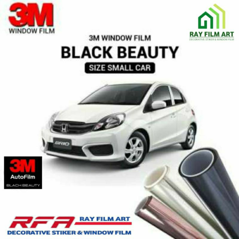 Jual Stiker Kaca Film 3M Auto Film Black Beauty Untuk Mobil Gedung Kantor Sticker Kaca | Shopee ...