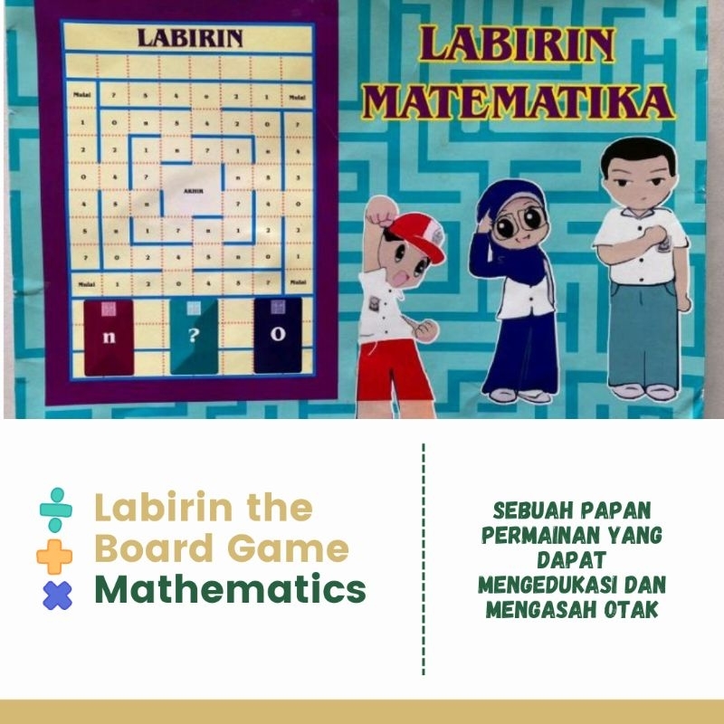 Jual Full set Labirin the Board Game Mathematics | Papan Permainan ...