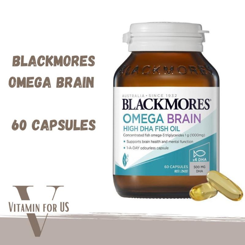 Jual Blackmores Omega Brain | Shopee Indonesia