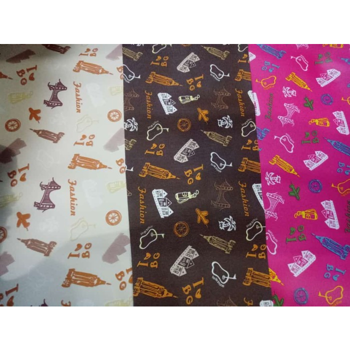 Jual AC / BAHAN TAS SPON PRINT TRAVEL HARGA PER 50CM X 140CM | Shopee ...