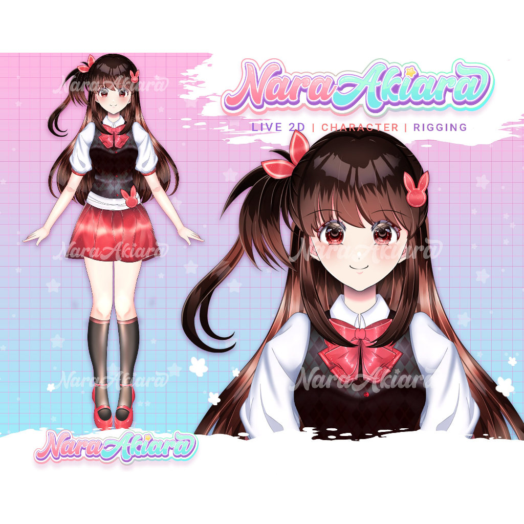 Jual Pilihan Terbaik untuk Calon VTuber Karakter Anime Live2D Premium ...
