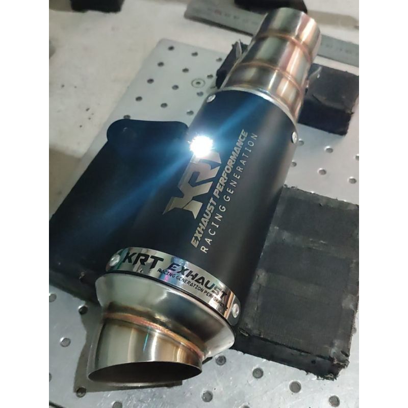 Jual Silincer Knalpot KRT Racing Original MC1 Koting Elbow Drag ...