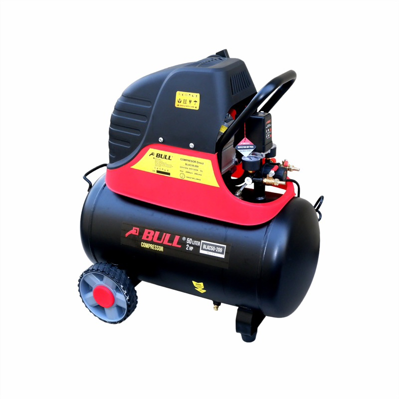 Jual Bull kompresor udara angin air compressor 50 liter 2HP oli BLAC50 ...