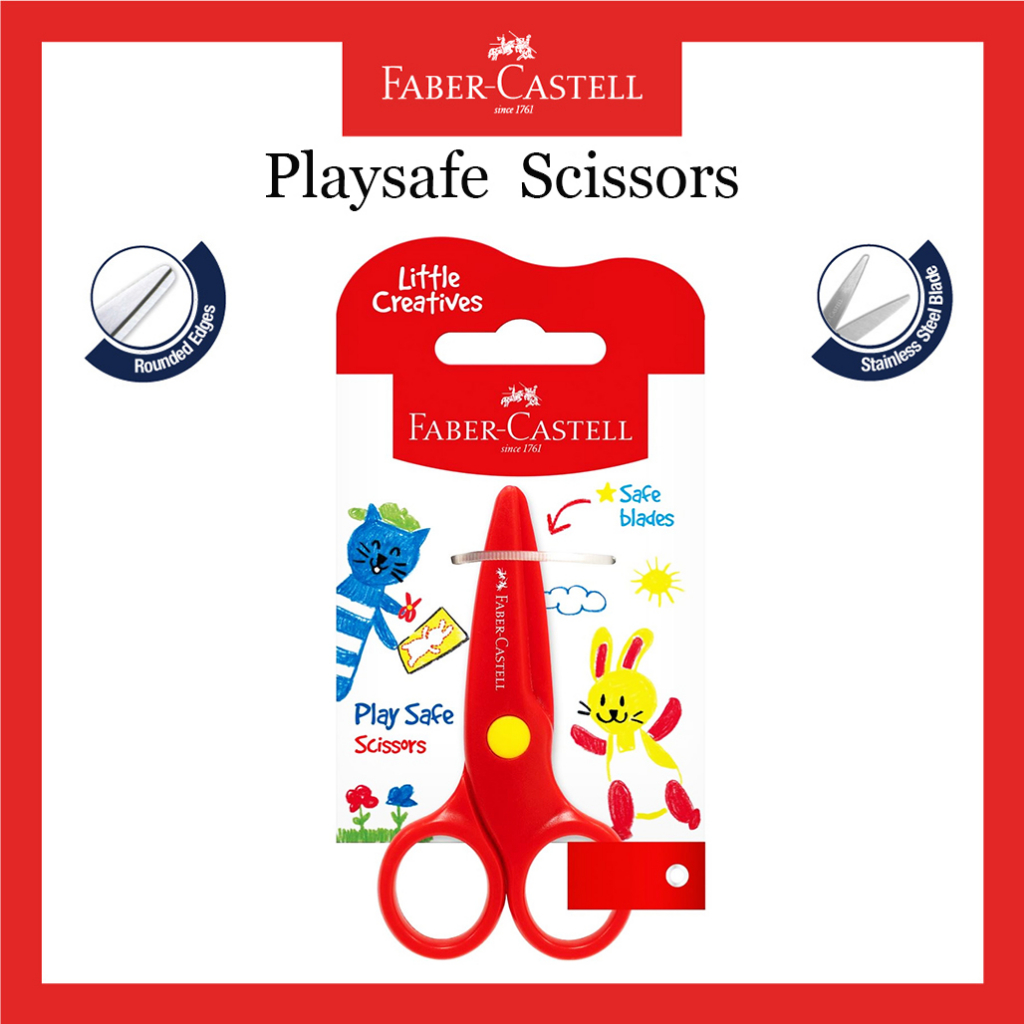 Jual Little Creatives / Gunting Faber Castell Anak TK / Play Safe ...