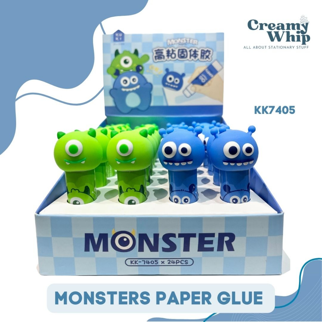 Jual Monsters Paper Glue - Lem Kertas Monster In*c Perekat Kertas Cute ...