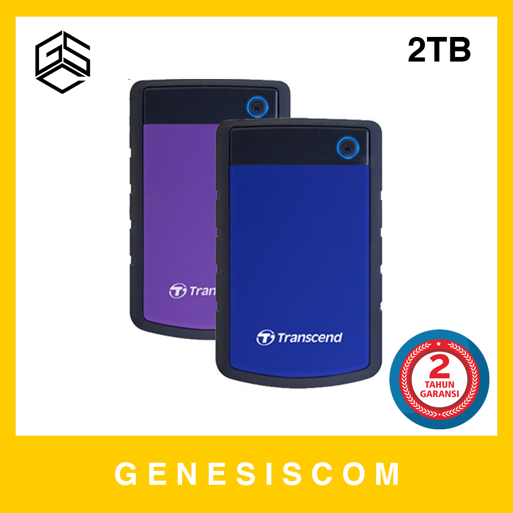 Jual TRANSCEND StoreJet 25H3 2TB Portable - HDD HD Hardisk Harddisk ...