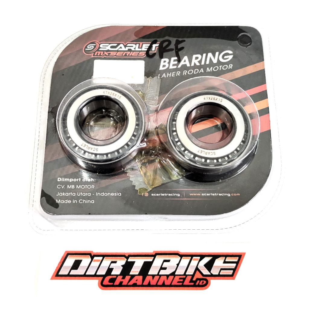 Jual BEARING KOMSTIR KLX 150 CRF 150 WR 155 DTRACKER 150 SCARLET RACING ...