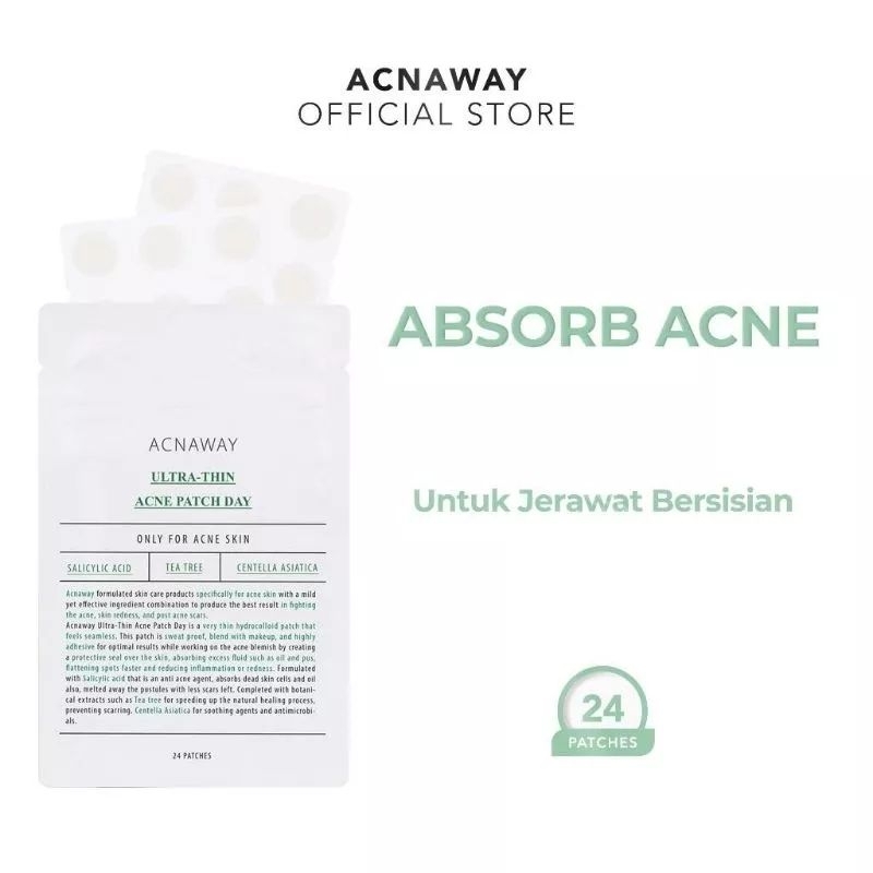 Jual ACNAWAY Ultra Thin Acne Patch dan Infinity Size Acne Pimple Patch ...