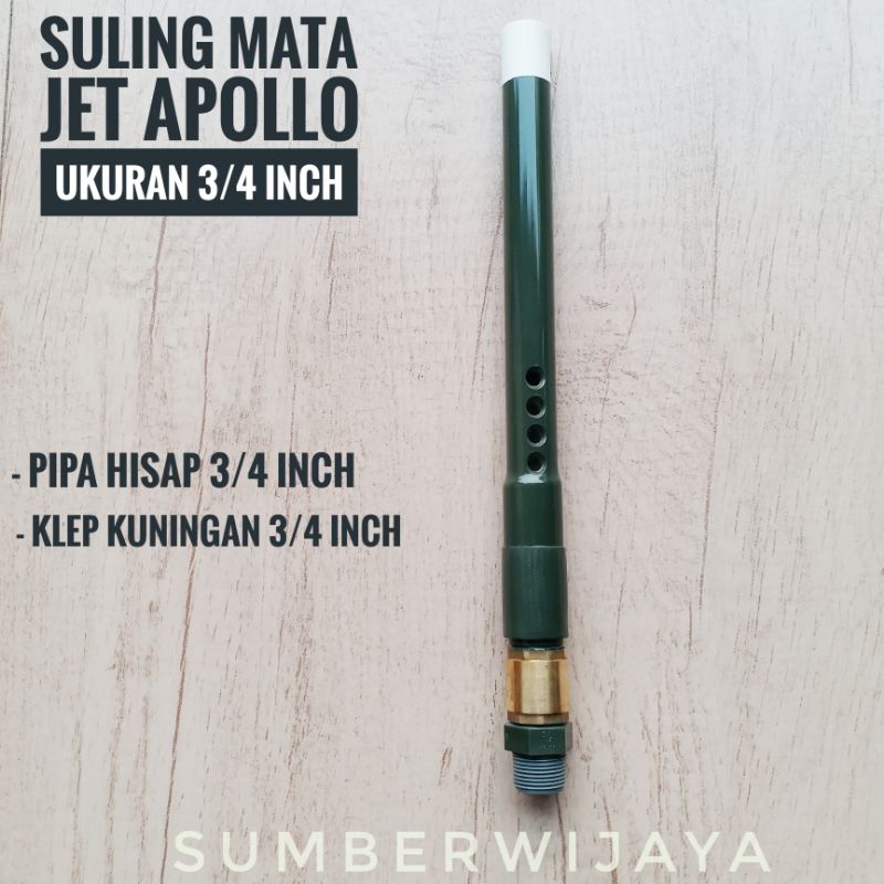 Jual SULING MATA JET APOLLO UKURAN 3/4 INCH | Shopee Indonesia