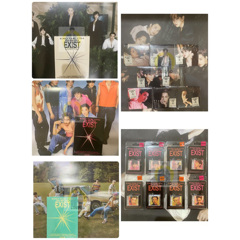 Jual EXO EXIST ALBUM PHOTOBOOK DIGIPACK SMINI + POSTER SEALED / UNSEALED READY STOCK CHANYEOL ...