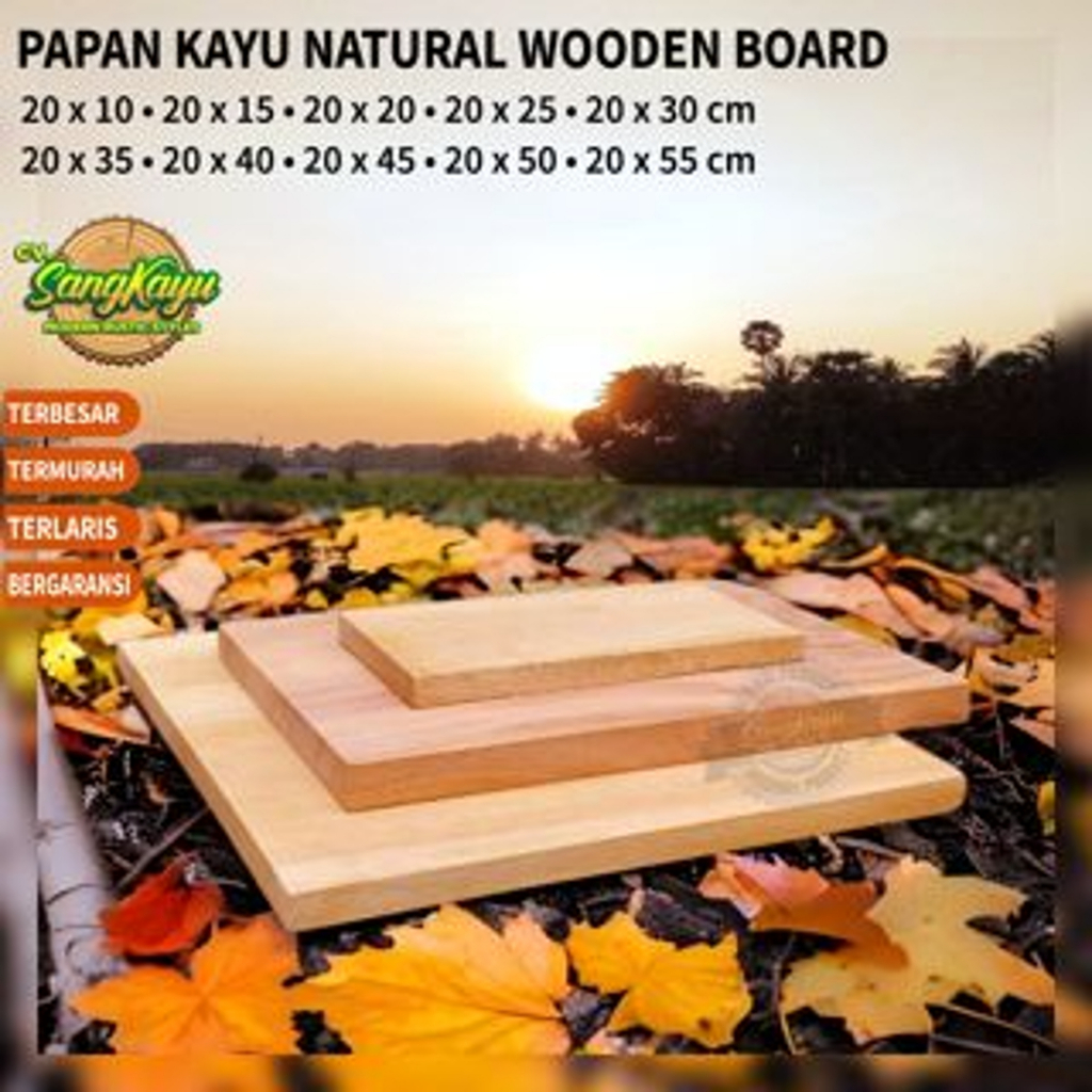 Jual Papan Kayu Multiguna: Talenan, Ambalan, Wood Cutting Board ...