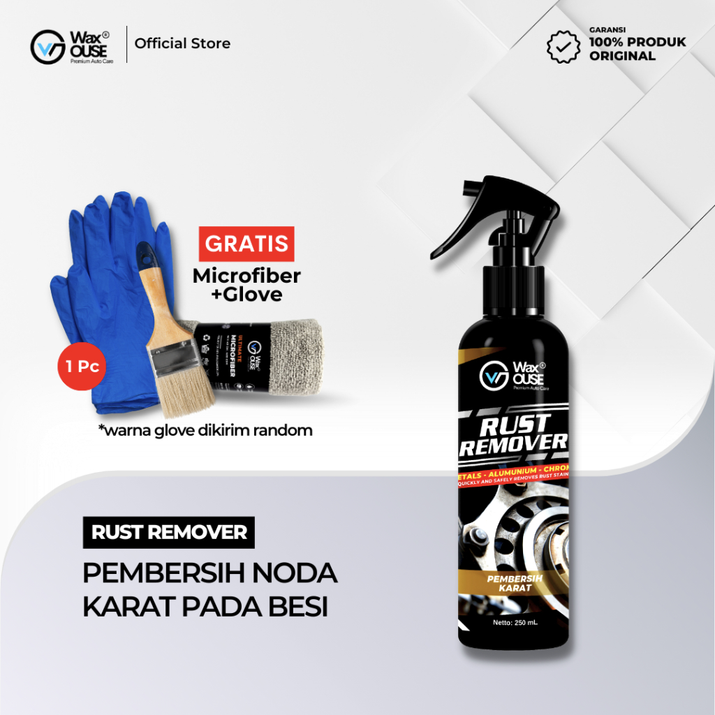 Jual Waxouse Rust Remover Penghilang Karat Cairan Pembersih Karat Besi ...