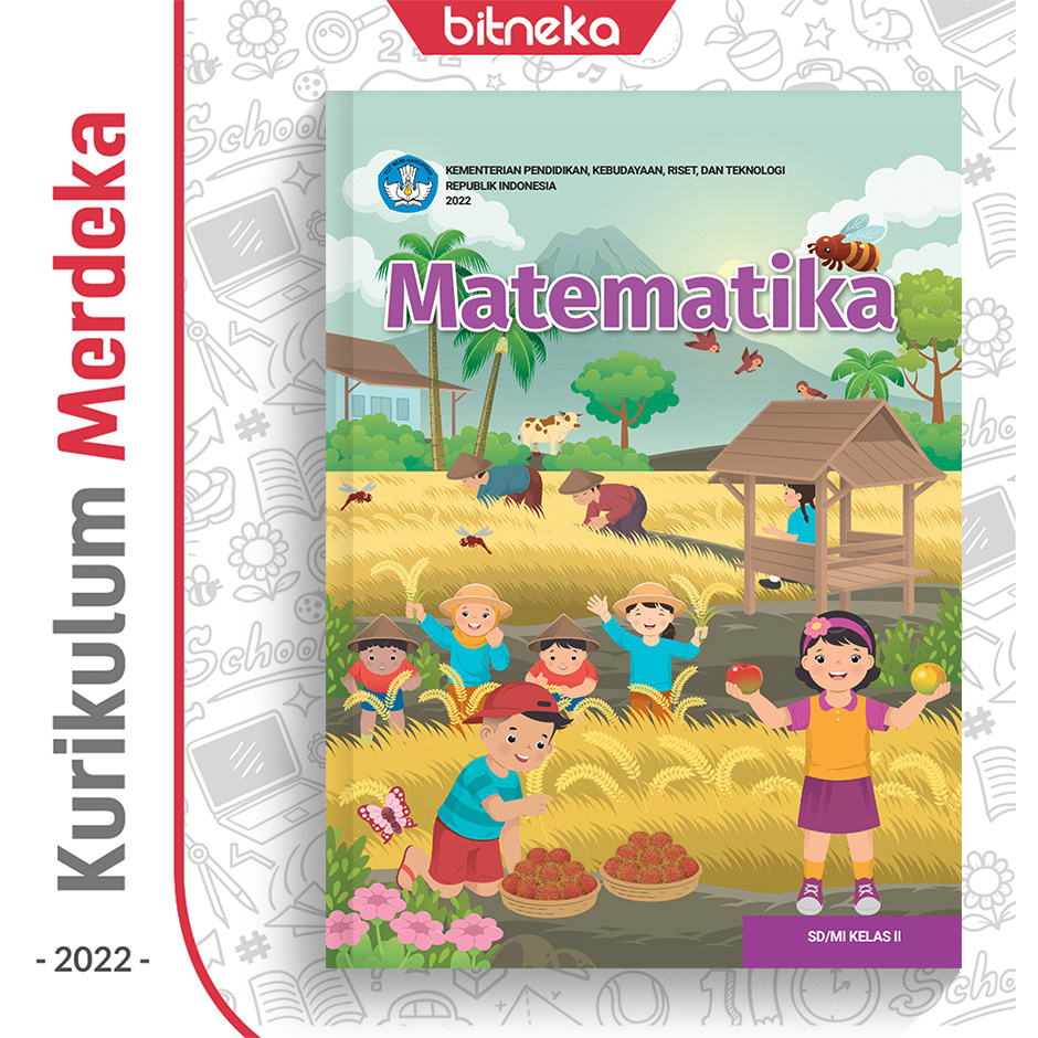 Jual Buku Siswa Matematika (Baru) untuk SD/MI Kelas 2 Kurikulum Merdeka Kurmer | Shopee Indonesia