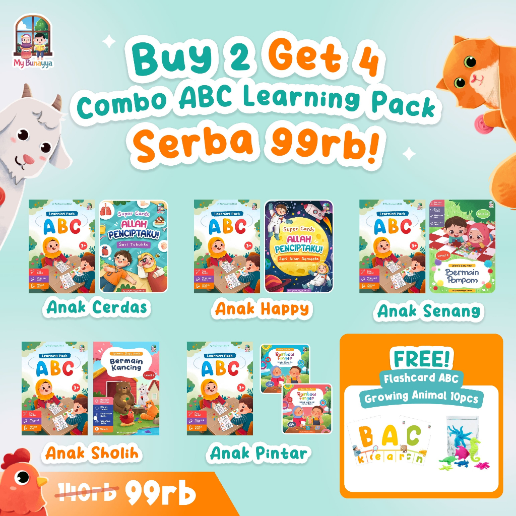 Jual COMBO ABC LEARNING PACK - Belajar Membaca - Alfabet - Huruf - Busy ...