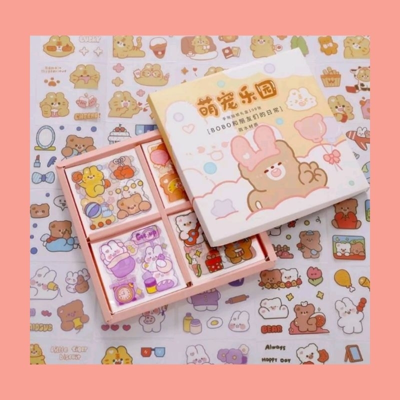 Jual Stiker kartun lucu viral kekinian stiker anak estetik 5 lembar ...