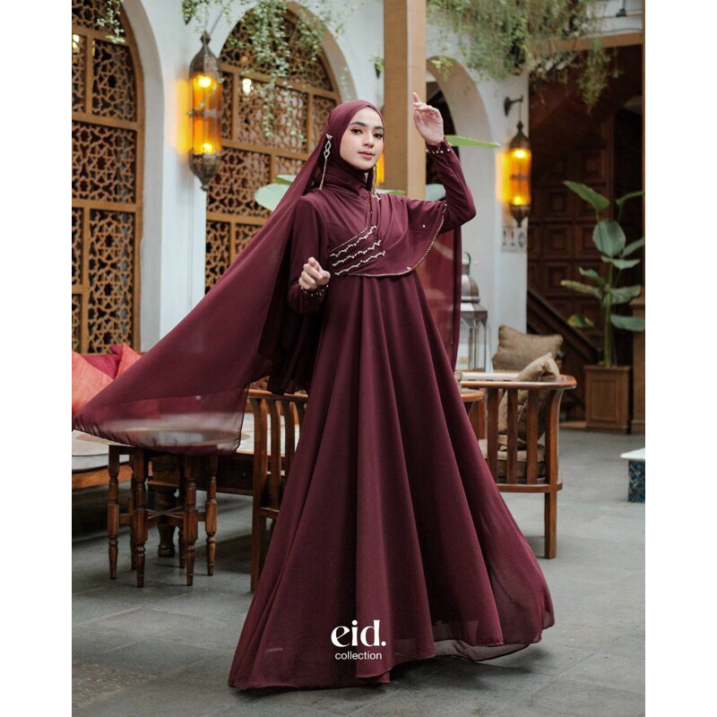 Jual Kazami - Aiswarya Dress by Kazami Gamis | Shopee Indonesia