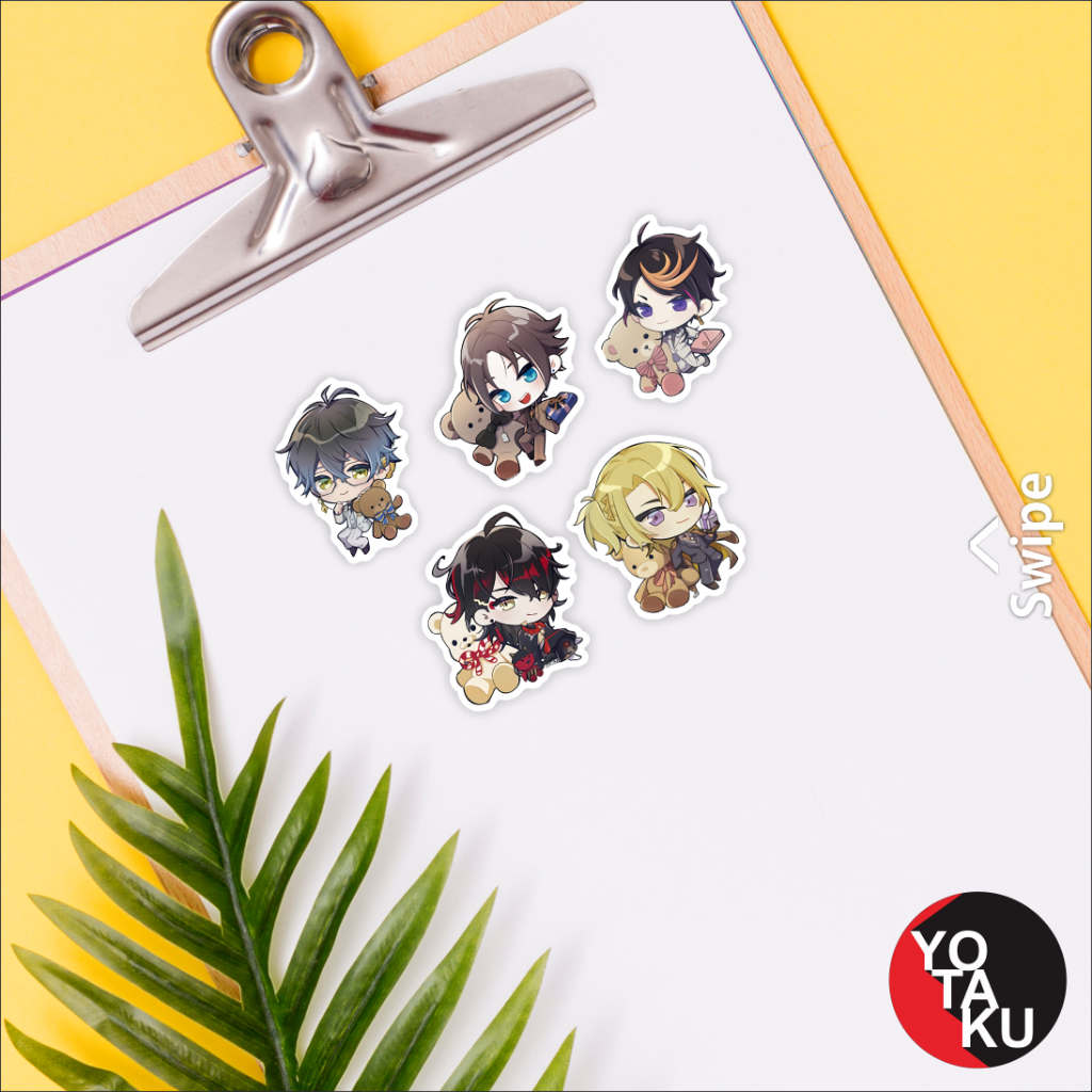 Jual Stiker Sticker Anime Merchandise Anime Nijisanji EN Luxiem Seri 2 ...