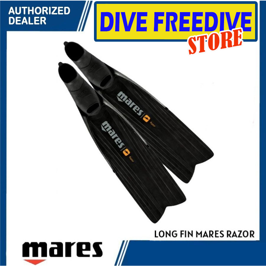 Jual Long Fin Mares Razor Pro B-Fins Kaki Katak Panjang Selam Plastic ...