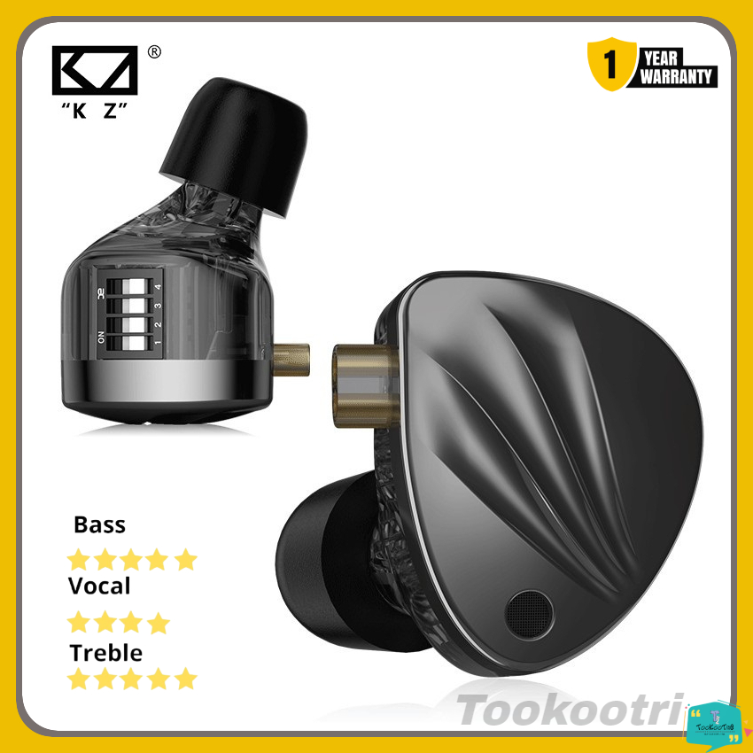 Jual KZ Krila Earphone Tunable In Ear Monitor Tuning IEM Headset With ...