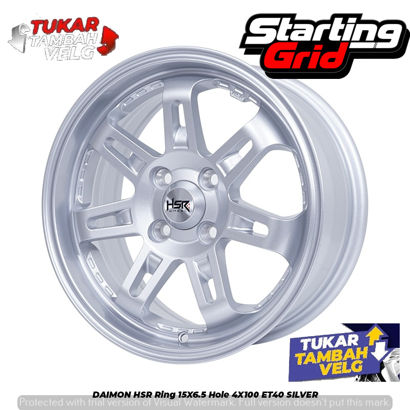 Jual velg mobil r15 pas untuk mobil Panca Ford Fiesta Geely Honda brio ...