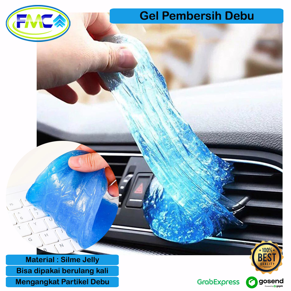Jual Gel Pembersih Debu Dashboard Interior AC Mobil Slime Angkat ...