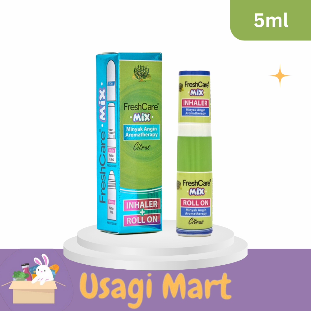 Jual Freshcare Mix 2 in 1 Inhaler + Roll On 5ml Fresh Care 2in1 rollon ...