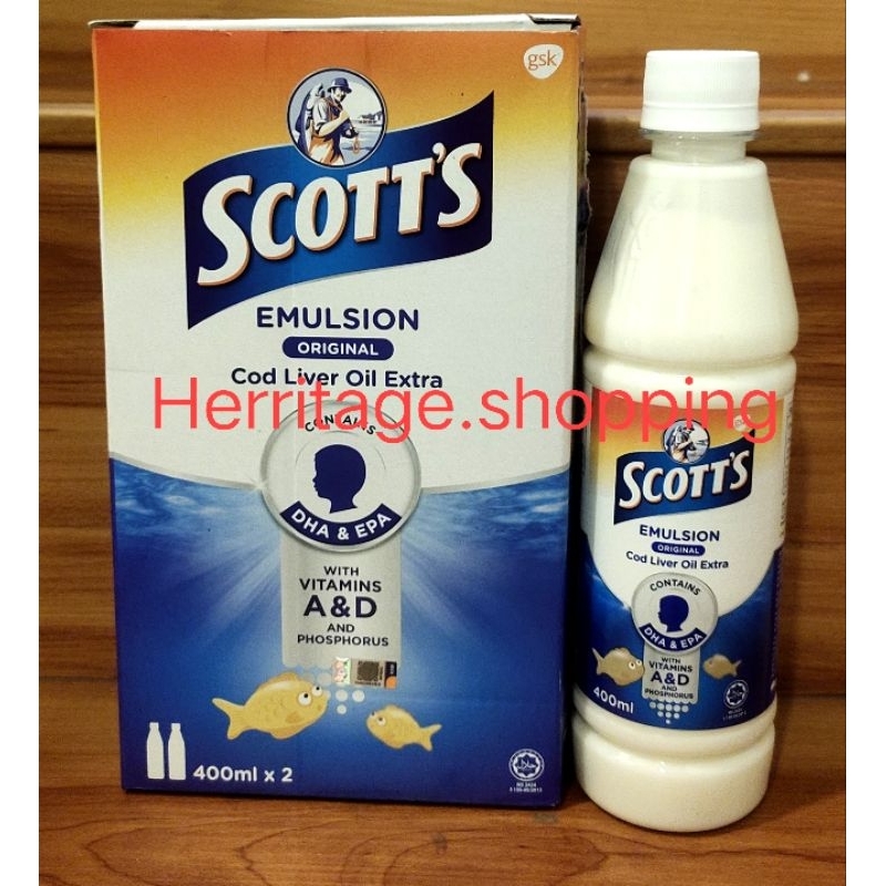 Jual scotts Emulsion original | Shopee Indonesia