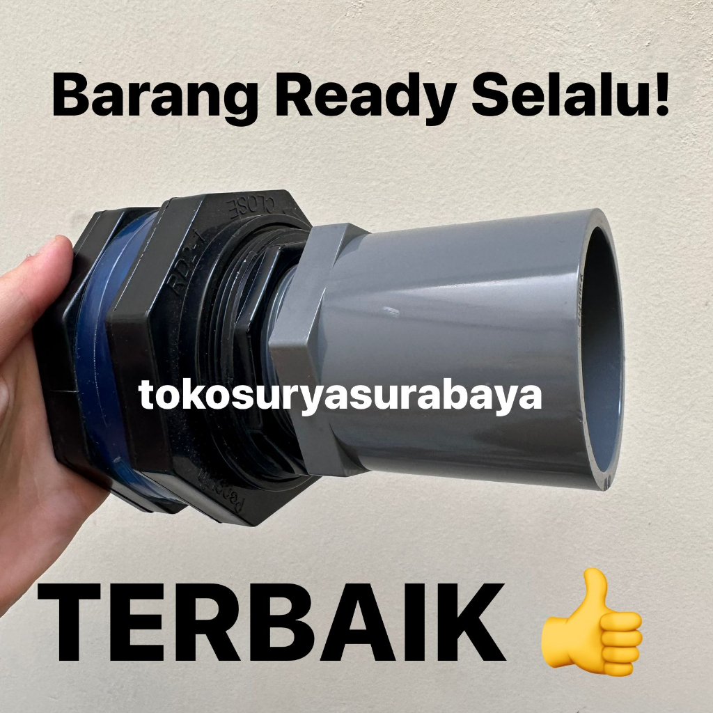 Jual Mur Toren 2 Inch Mur Tangki 2" Mur Tandon 2 dim Bulkhead 2"/ Vault ...