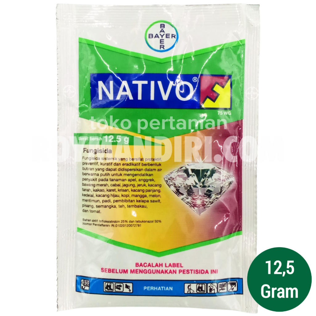Jual Fungisida Sistemik Nativo 75WG @12,5 gram | Shopee Indonesia