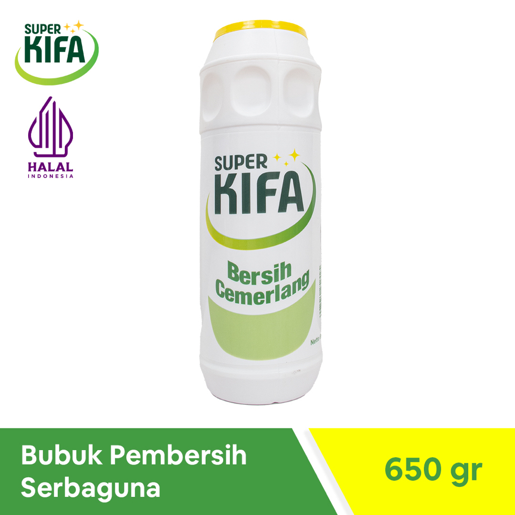 Jual Super Kifa Cleaner Bubuk Canister Pembersih Serbaguna 650g KIF All ...