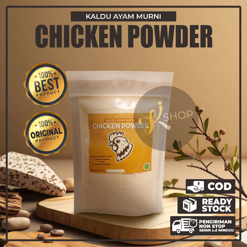 Jual Chicken Powder (50gr) Cocok untuk bumbu kaldu mie ayam, ramen ...