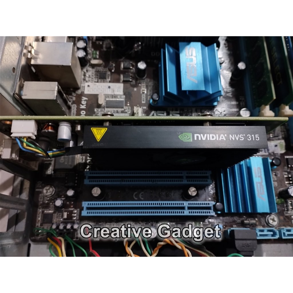 Jual Nvidia NVS 315 - Dual Display Card SFF VGA 1GB NVS315 1 GB bukan ...