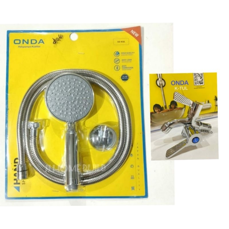 Jual Paket ONDA Hand Shower / Shower Set ONDA | Shopee Indonesia