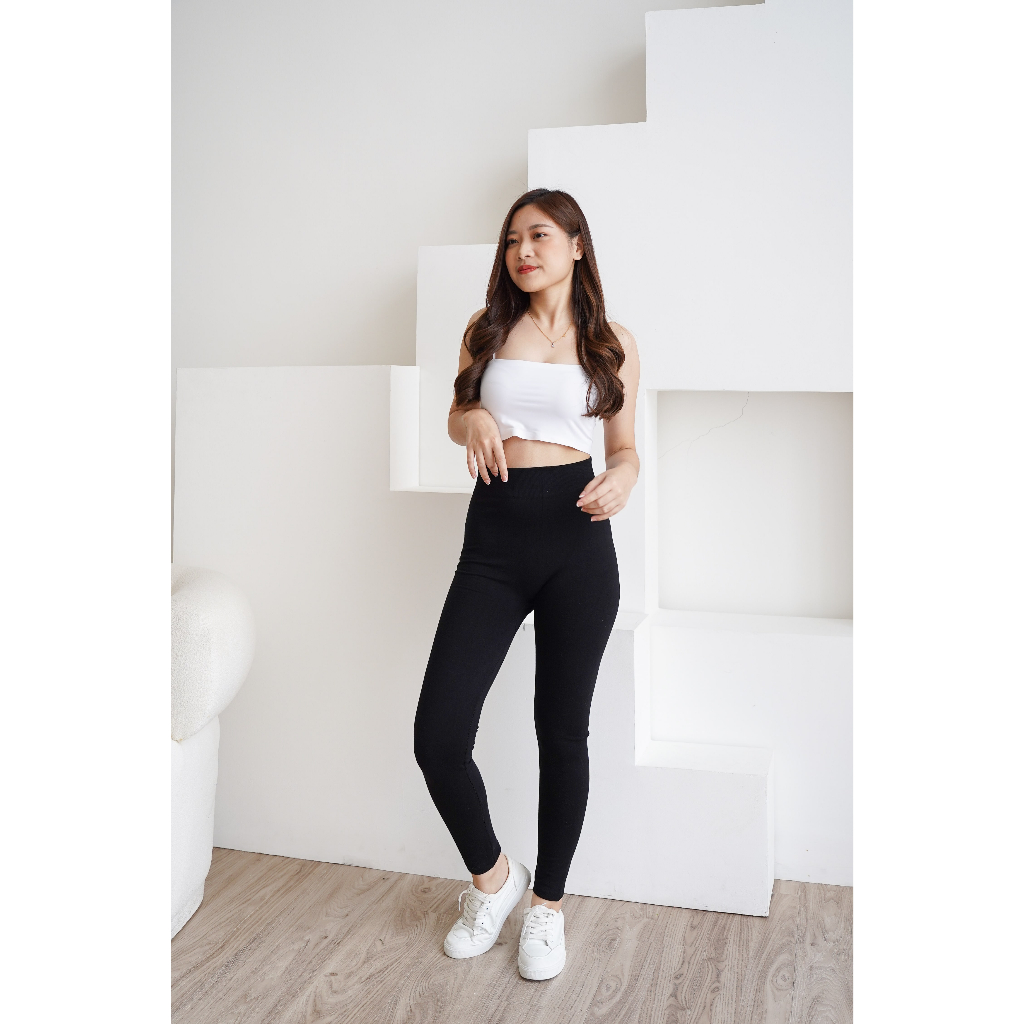 Jual ZODE Legging Basic Tebal All Size | Shopee Indonesia