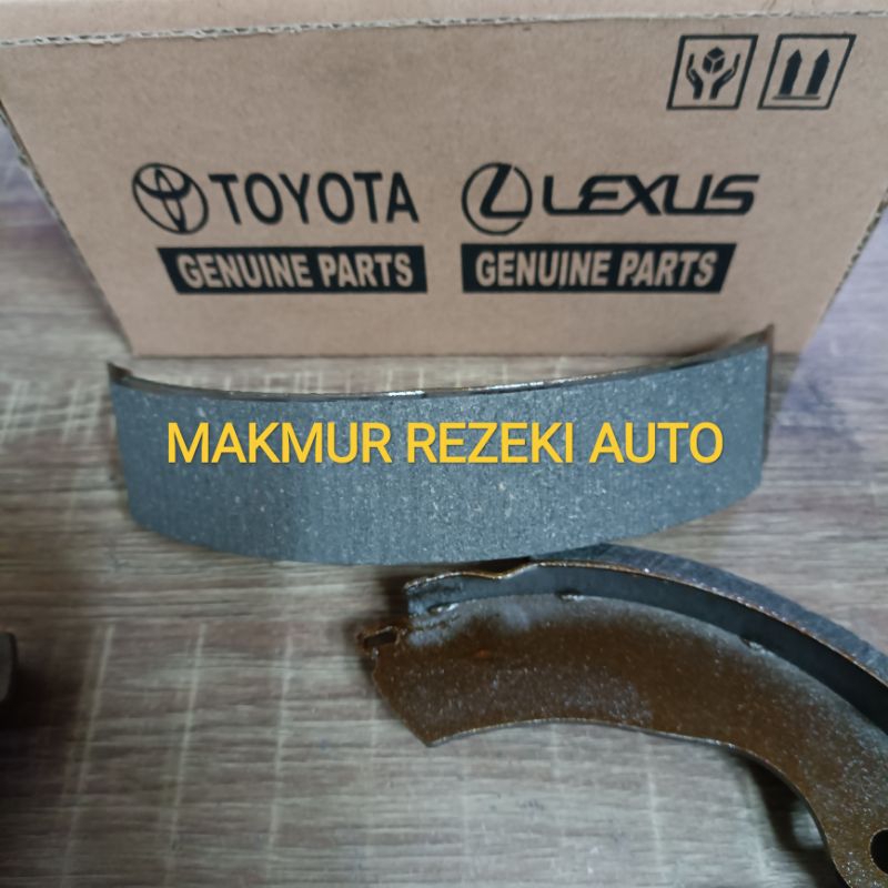 Jual KAMPAS REM BELAKANG BRAKE SHOE TOYOTA AVANZA 04495-BZ010 original ...