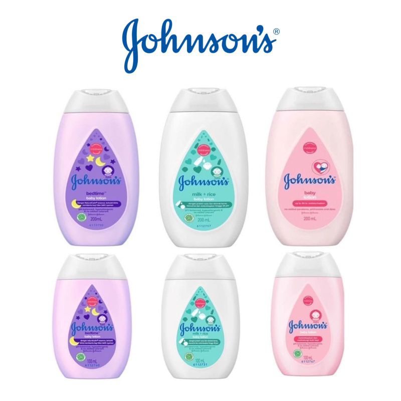 Jual Johnsons Baby Lotion 100ml 200ml | Hand Body Bayi | Shopee Indonesia
