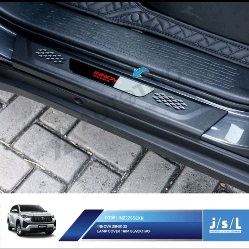 Jual ALL NEW INNOVA ZENIX HYBRID 2021 2022 2023 2024 GR SPORT SILLPLATE ...